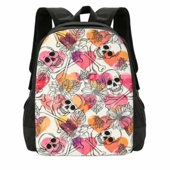Bags | Skull Backpack | Poshmark